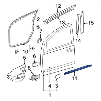 Toyota Prius Replacement Window Seals | CARiD