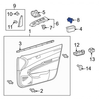 Toyota Corolla Door Moldings | Side, Edge, Belt – CARiD.com