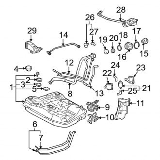 2005 Toyota Prius OEM Fuel System Parts - Pumps, Lines | CARiD