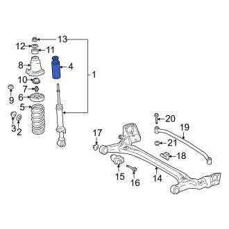 Toyota Prius OEM Suspension Parts - Shocks, Struts | CARiD