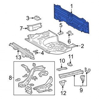 Toyota Prius Rear Body Panels & Bed Sections | CARiD