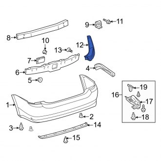 Toyota Prius Bumper Seals, Gaskets & Impact Strips | CARiD