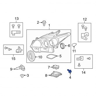 Toyota Land Cruiser OEM Headlights | Projector, LED, HID, Halo — CARiD.com