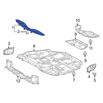 Toyota Prius Radiator Support Covers | CARiD