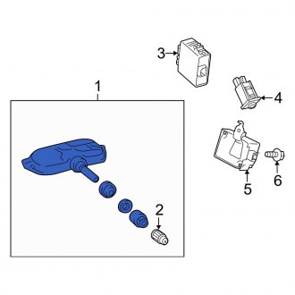 Toyota Prius OEM Wheels & Tires | Lug Nuts, TPMS Sensors — CARiD.com