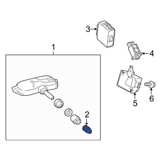 Toyota Highlander OEM Wheels & Tires | Lug Nuts, TPMS Sensors — CARiD.com