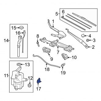 Toyota Land Cruiser OEM Wiper Blade & Washer Parts | Motors, Arms ...