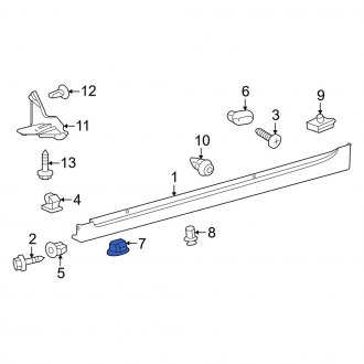 Toyota 4Runner Grille Brackets & Hardware — CARiD.com