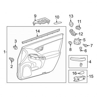 2013 Toyota Prius OEM Doors & Parts | Shells, Panels — CARiD.com