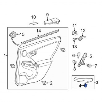 Toyota FJ Cruiser Trunk & Tailgate Hardware — CARID.com