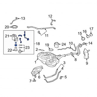 Toyota Prius OEM Fuel System Parts | Pumps, Lines — CARiD.com