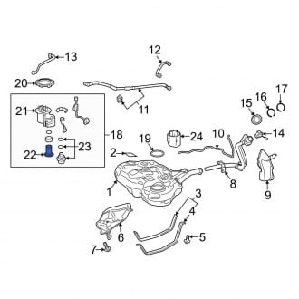 Toyota OEM Fuel System Parts | Pumps, Lines, Injectors — CARiD.com