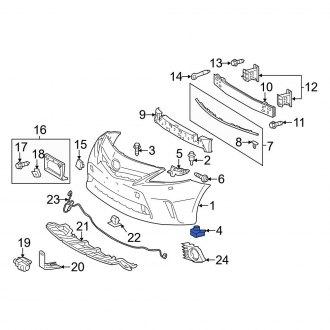 Toyota OEM Bumpers | Genuine Front & Rear Bumpers — CARiD.com