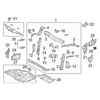 Toyota Matrix OEM Header Panels & Parts — CARiD.com
