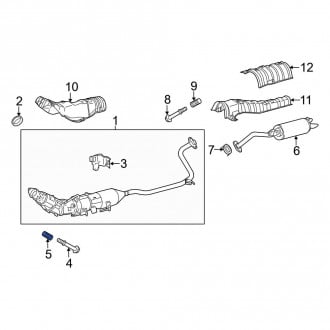 Toyota Prius OEM Exhaust Parts | Systems, Tips, Pipes — CARiD.com