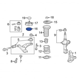 Toyota RAV4 OEM Suspension Parts | Shocks, Struts — CARiD.com