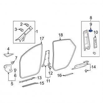 Toyota Corolla Cross OEM Doors & Parts | Shells, Panels, Armrests ...