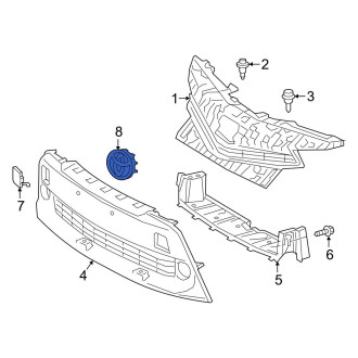 Toyota Mirai Grille Frames & Moldings — CARiD.com