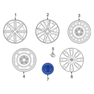 Toyota Yaris Wheel Center Caps | CARiD
