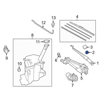 Toyota Corolla Cross Wiper & Washer Components – CARiD.com