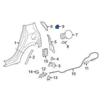 Toyota Replacement Fuel Doors & Parts — CARiD.com
