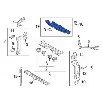Toyota Prius Radiator Support Covers | CARiD