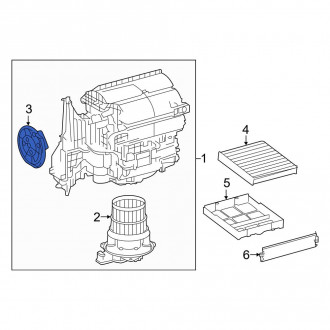 Toyota Crown Signia Heater Control Valves | CARiD