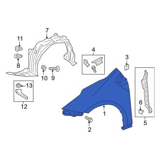 Toyota OE™ Fenders - CARiD.com