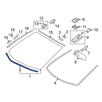 Toyota Window Trim - Moldings, Pillar Posts, Sills | CARiD