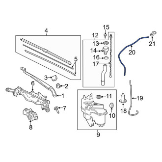 Toyota Land Cruiser Washer Nozzles & Parts — CARID.com