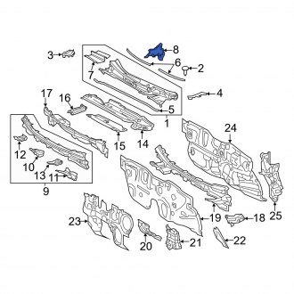 Toyota Prius Hood Weatherstripping Seals | CARiD