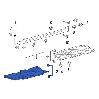 Toyota Prius Underbody Covers - Splash Shields | CARiD