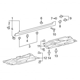 2021 Toyota Prius Replacement Rocker Panels | CARiD