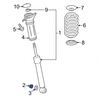 Toyota Corolla Cross OEM Suspension Parts - Shocks, Struts | CARiD