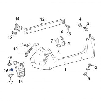 Toyota C-HR OEM Bumpers | Genuine Front & Rear Bumpers — CARiD.com