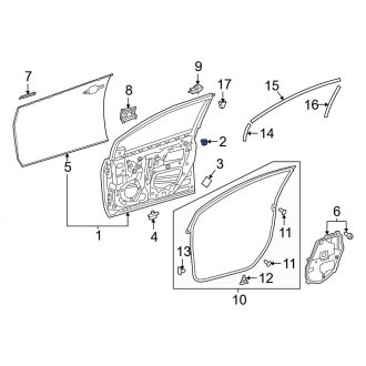 Toyota C-HR OEM Doors & Parts - Shells, Panels, Armrests | CARiD