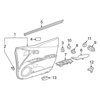 2021 Toyota Prius OEM Doors & Parts - Shells, Panels | CARiD