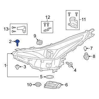 Toyota C-HR OEM Bumpers | Genuine Front & Rear Bumpers — CARiD.com