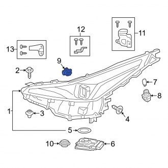 Toyota Prius OEM Headlights | Projector, LED, HID, Halo — CARiD.com