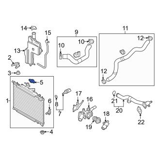 Toyota Yaris Radiator Caps | High Pressure, Racing — CARiD.com