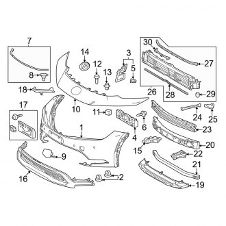2023 Toyota Prius OEM Bumpers - Front & Rear | CARiD