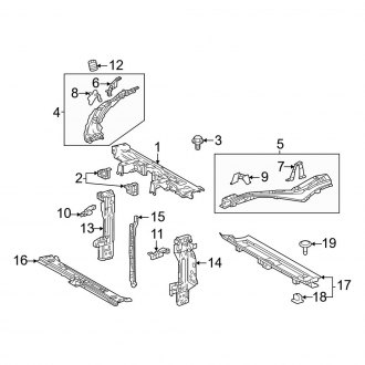 2023 Toyota Prius Radiator Supports | CARiD