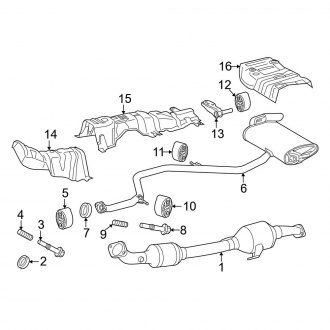 2023 Toyota Prius Performance Exhaust Systems - Mufflers, Tips