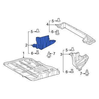Toyota Prius Underbody Covers - Splash Shields | CARiD