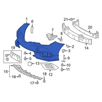 Toyota Corolla iM Replacement Front Bumpers & Components — CARiD.com