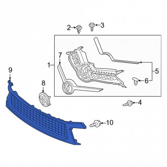 Toyota Corolla iM Replacement Grille Assemblies — CARiD.com