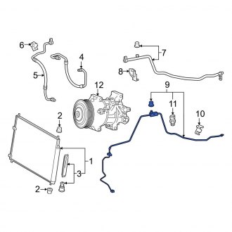 Toyota Corolla iM OEM A/C & Heating Parts | Systems, Compressors ...