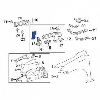 Toyota Replacement Chassis Frame & Rails – CARiD.com