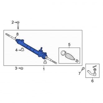 Toyota Corolla iM Rack & Pinion Steering Systems, Parts | CARiD