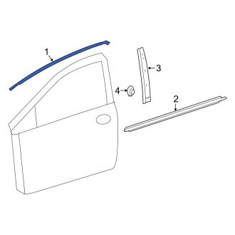 Toyota Corolla iM Window Hardware | CARiD